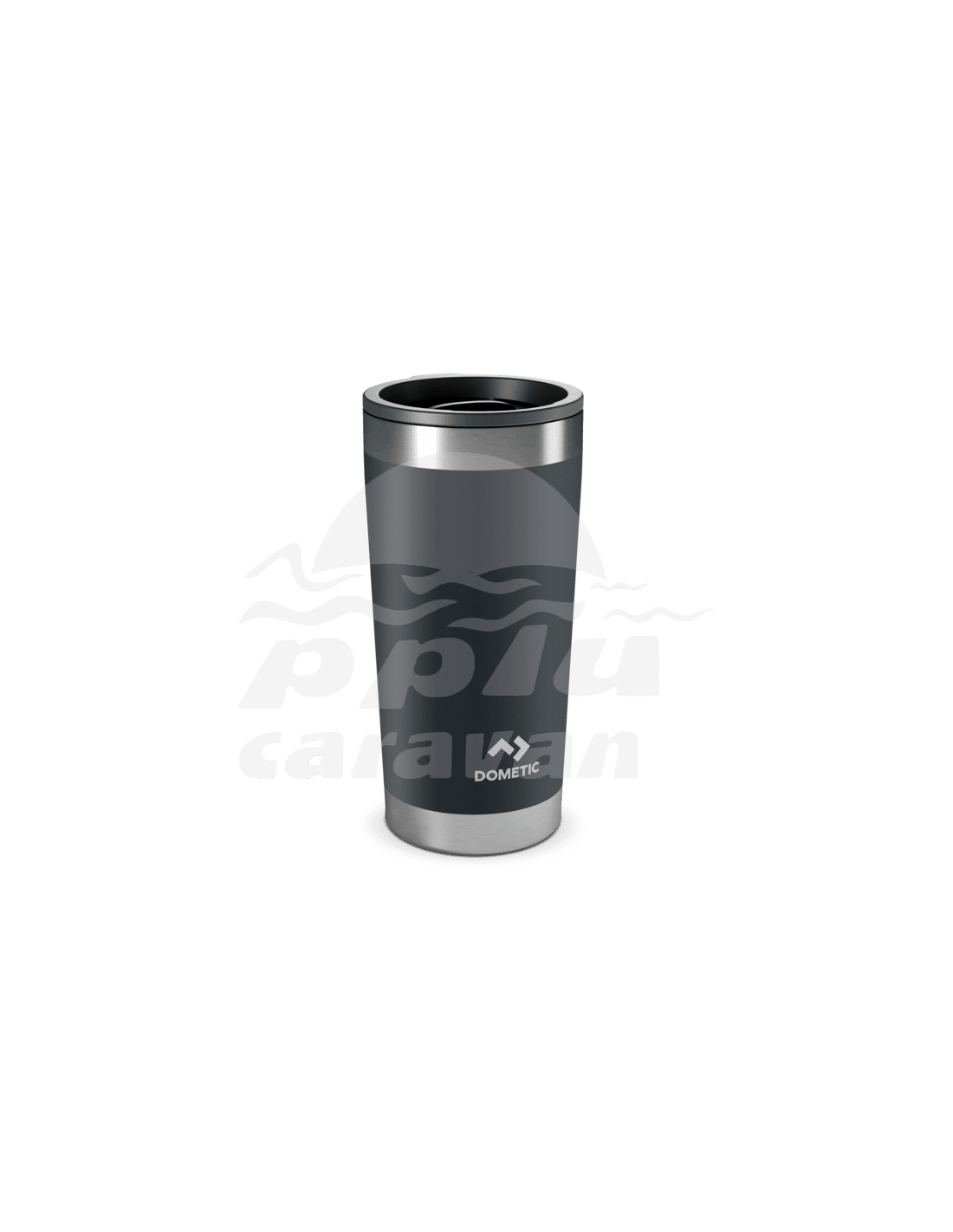 TERMO DOMIETIC TMBR60, VASO ISOTÉRMICO 600ML. Gris oscuro ore